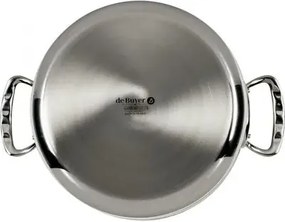 De Buyer Affinity Hrnec s poklicí 28 cm stříbrná