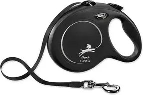 Flexi Classic L pásek 8m černé / Vodítko