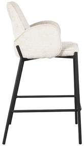 LABEL51 Barová židle JONI krémová 94cm IH-50.187