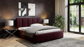 Postel MODEL 06 120x200 bordó - MAGIC VELVET 2229