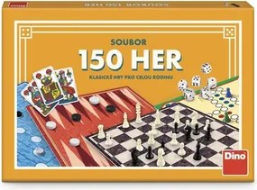 DINO Soubor 150 her / Šachy, dáma, mariáš a další / od 5 let