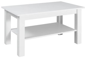 MAXIVA Konferenční stolek - MT23, lesklá bílá