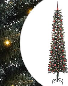 Umělý vánoční stromeček Zelená 210 cm PVC, plast a ocel 3395952