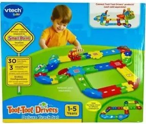 Vtech Tut Tut - Sada deluxe silnice / CZ a SK verze / od 12 měsíců