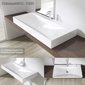 design umyvadlo COLOSUM G810 60-120cm
