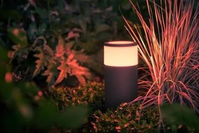 PH 17420/30/P7 Hue LED White and Color Ambiance Venkovní sloupkové svítidlo Philips Calla 17420/30/P7 černé, 25 cm, 24V DC - PHILIPS HUE (915005630301)