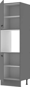 NESSANT se | vysoká skříňka 60 DP-215 2F na vestavnou troubu | 60 cm | šedá