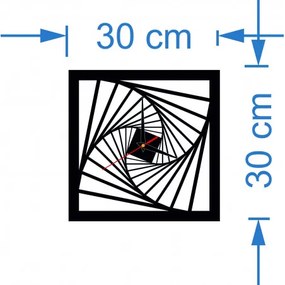 Dřevěné nástěnné hodiny - stylový doplněk do vašeho interiéru | SENTOP PR0005