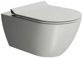 GSI PURA závěsná WC mísa, Swirlflush, 36x55cm, cenere dual-mat 881517