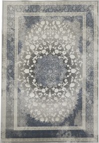 BE Koberec Deluxe 9091 NAVY - tmavě modrý obdélníkový Rozměr: 60x100 cm