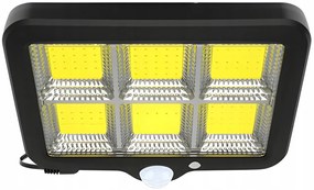 120 COB LED solární lampa s 5m kabelem
