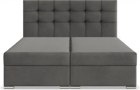 AGroup Kontinentální čalouněná postel ELDA (160 x 200 cm) Barva látky Trinity: Modrá (Trinity 2313)