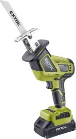 Pila ocaska, jednoruční, aku Li-ion 20 V/2 Ah, BRUSHLESS EXTOL CRAFT