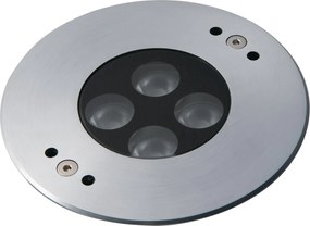 FAN LED-TREVIS-R11 Pochozí venkovní svítidlo LED TREVIS DC24 V 9 W RGB IP68 11,6x5,9 cm - FANEUROPE