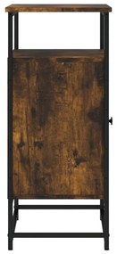 Příborník kouřový dub 69 x 35 x 80 cm kompozitní dřevo - Default Title