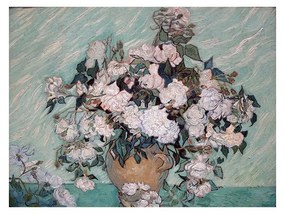 Reprodukce obrazu Vincent van Gogh - Rosas Washington, 70 x 50 cm