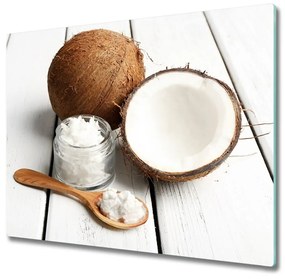 Skleněná krájecí deska Kokosový olej