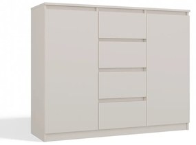 Komoda Malwa 2D4S 120 cm kašmírová