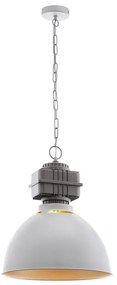 Eglo 49868 - Lustr na řetězu ROCKINGHAM 1xE27/60W/230V