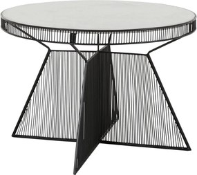 Danish style Odkládací stolek Emry, 77 cm, černá