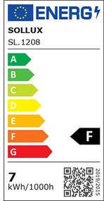 LED žárovka E27 3000k 7w 760lm