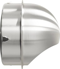 vidaXL Kryty vzduchových ventilátorů 2 ks Stříbrná 200 mm [42019382]