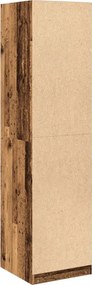 Šatní skříň old wood 50 x 50 x 200 cm kompozitní dřevo 3307790