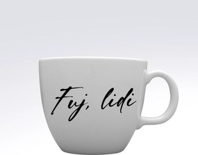 FUJ, LIDI - MEGA XXL keramický hrnek 1000 ml