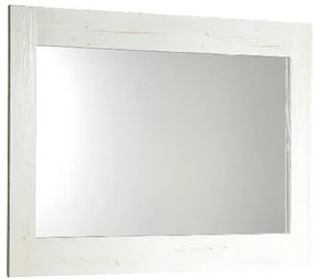 Sapho Brand - Zrcadlo v rámu 1000x800 mm, starobílá BA057