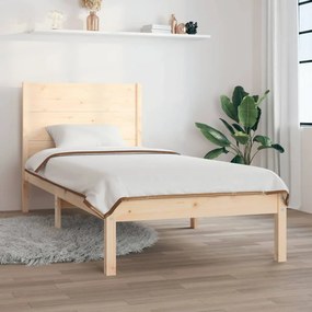 Rám postele masivní dřevo 90 x 190 cm Single 3104118