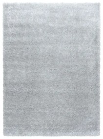 Kusový koberec Brilliant shaggy 4200 silver 80 x 150 cm - SLEVA