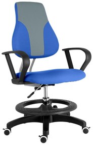 Dětská rostoucí židle ERGODO KIDS Barva: modro-reflexní zelená
