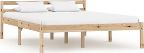 vidaXL Rám postele masivní borovice 120 x 200 cm [283192] Barva: Bílá