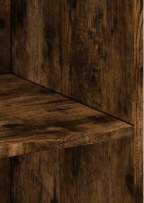 Skříň highboard kouřový dub 70 x 41 x 185 cm kompozitní dřevo 3281691
