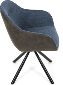 Autronic Jídelní židle DCH-Y1143 Barva potahu: Modrá