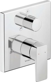 Duravit Manhattan - Baterie pod omítku, pro 2 spotřebiče, chrom MH5210018010