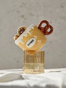 Sinsay - Hrnek ve tvaru vafle s nápisem sweet - vícebarevná