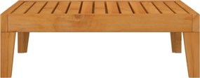 vidaXL Zahradní stůl 68,5 x 68,5 x 24 cm masivní akáciové dřevo [312154] Barva: krémová