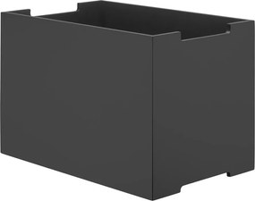 Antracitový úložný box 25x39x27 cm Kasane L – Blomus