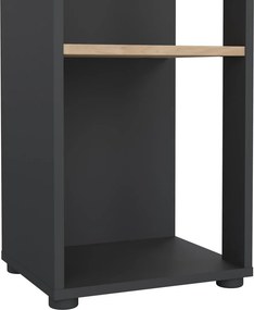 FALCO Knihovna Sigal 590 šedá/jackson hickory