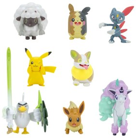 Sada figurek Pokémon, 8 ks