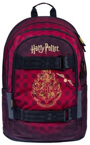 BAAGL Školní batoh Skate Harry Potter Bradavice vínový