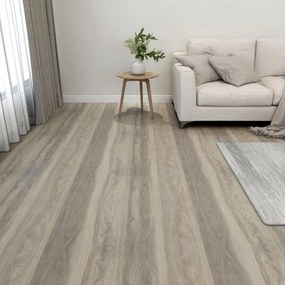 Samolepicí podlahové desky 55 ks PVC 5,11 m² taupe,  324649