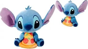 SIMBA Plyšák Stitch s pizzou / 25 cm / Disney Stitch / od 0 měsíců