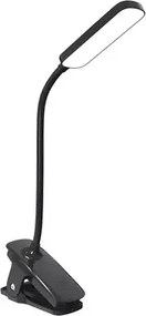 Wozinsky VT-01 černá / Čtecí lampička / LED / Klip / USB-C kabel 80 cm