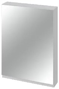 Cersanit Moduo - Zrcadlová skříňka, 80x60x14 cm, 1 dvířka, panty L/P, šedá S590-017-DSM