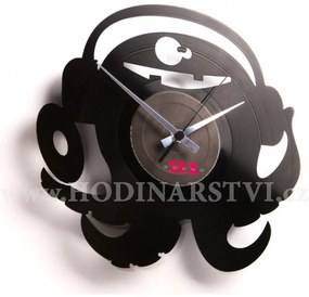 Hodiny Discoclock 040 DJ Pauly Po 30cm