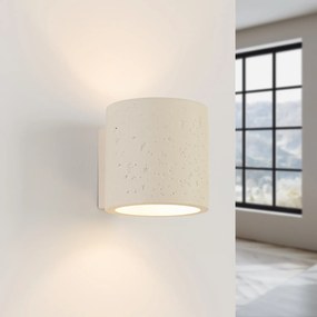 Sollux Lighting Nástěnná lampa ORBIS betonová béžová