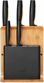 Fiskars Functional Form 1057552 Bambusový blok s pěti noži