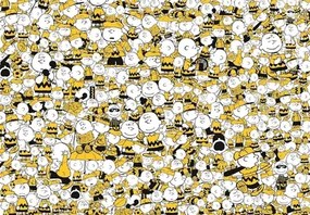 CLEMENTONI Puzzle Impossible: Peanuts / 500 dílků / od 14 let